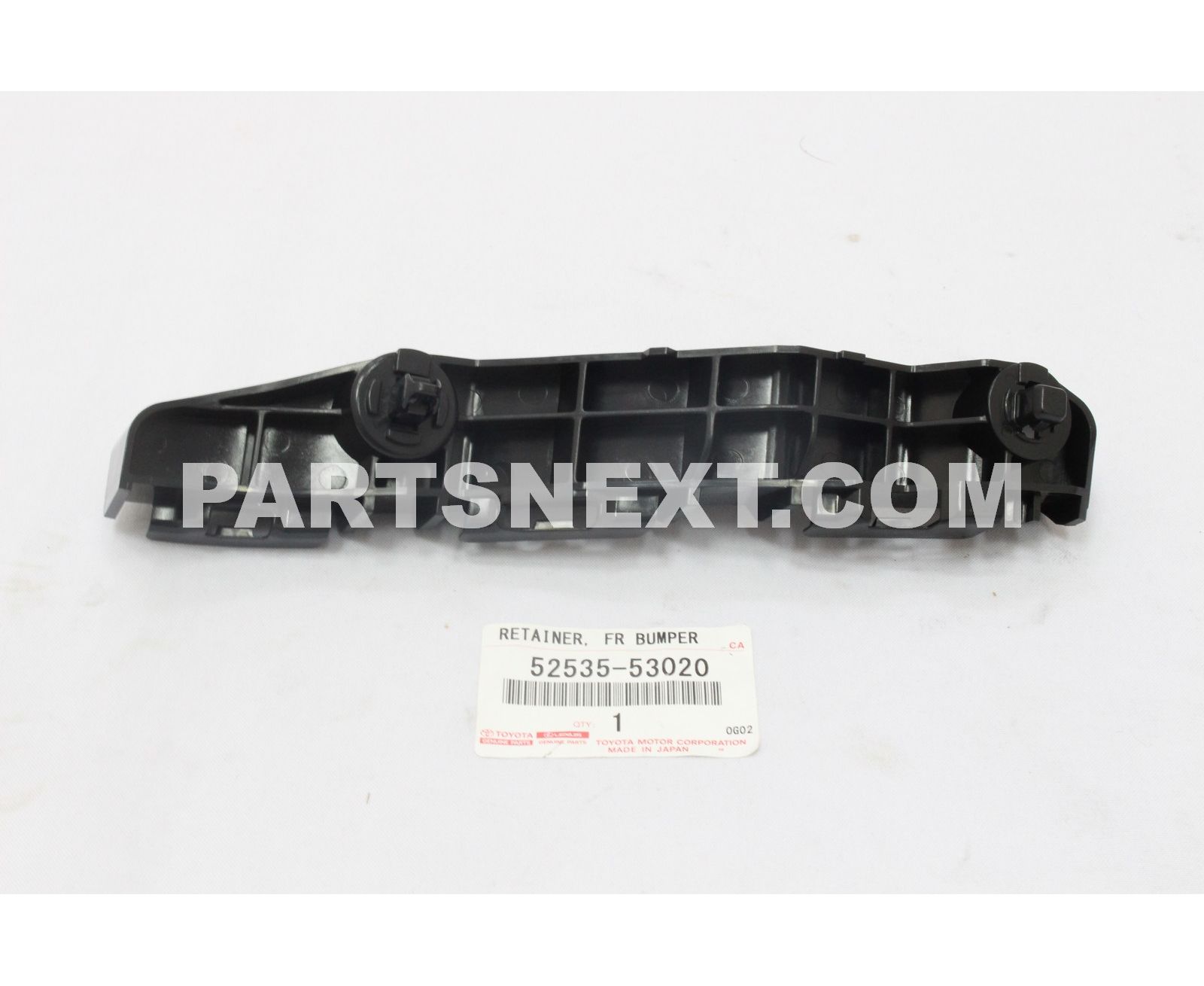 Toyota :: 52535-53020 RETAINER, FRONT BUMPER SIDE, RH