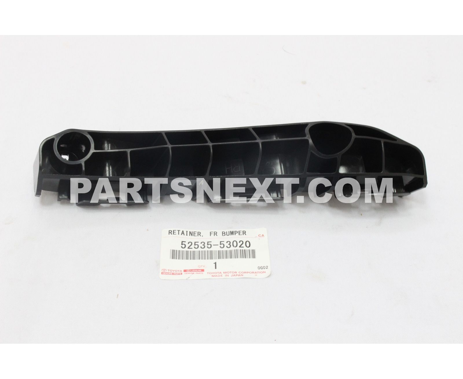 Toyota :: 52535-53020 RETAINER, FRONT BUMPER SIDE, RH