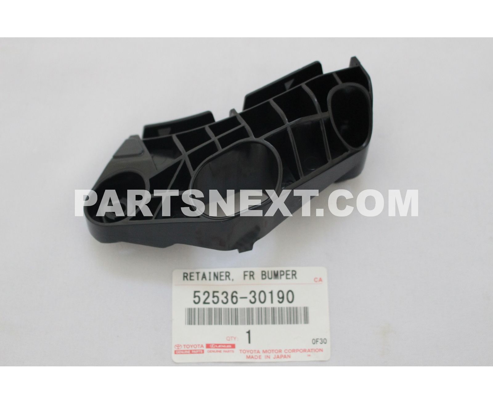 Toyota :: 52536-30190 RETAINER, FRONT BUMPER SIDE, LH