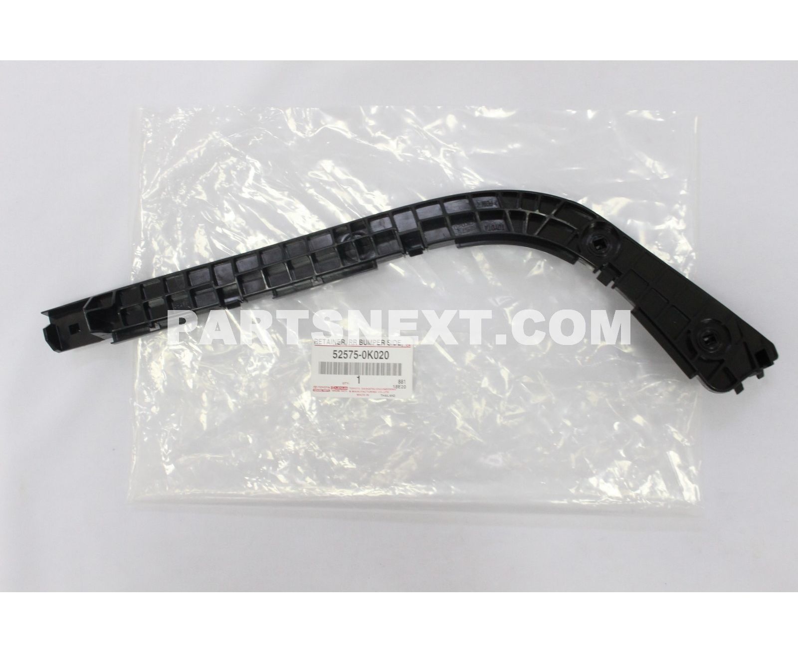 Toyota :: 52575-0K020 RETAINER, REAR BUMPER SIDE, RH