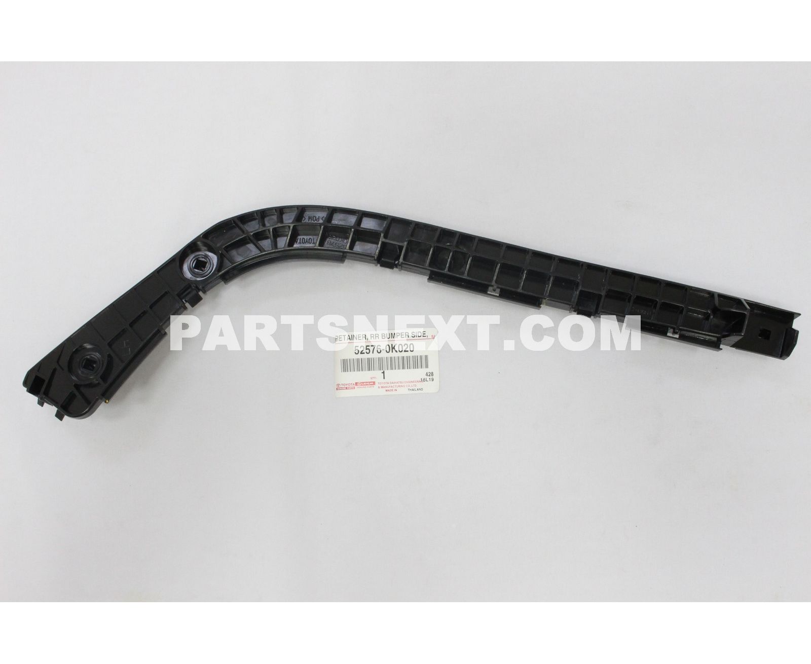 Toyota :: 52576-0K020 RETAINER, REAR BUMPER SIDE, LH