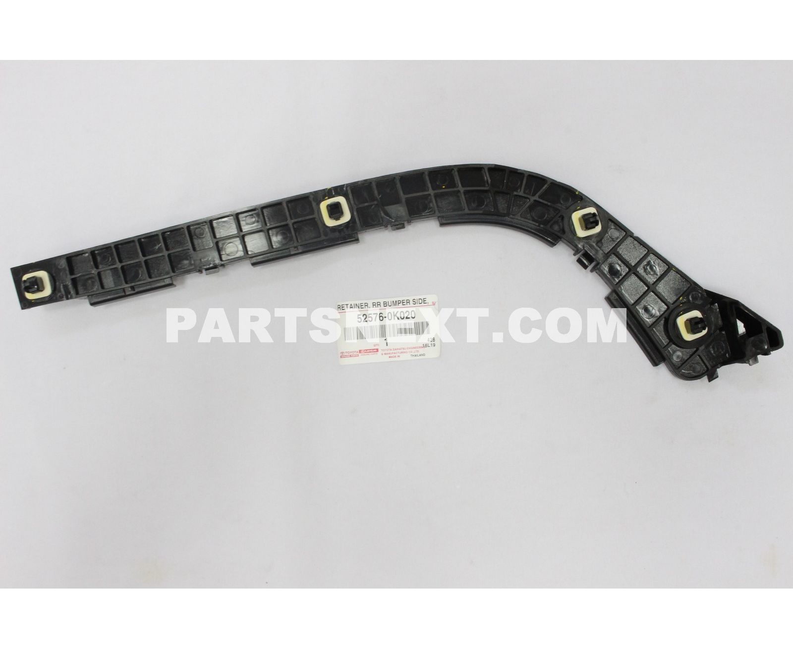 Toyota :: 52576-0K020 RETAINER, REAR BUMPER SIDE, LH