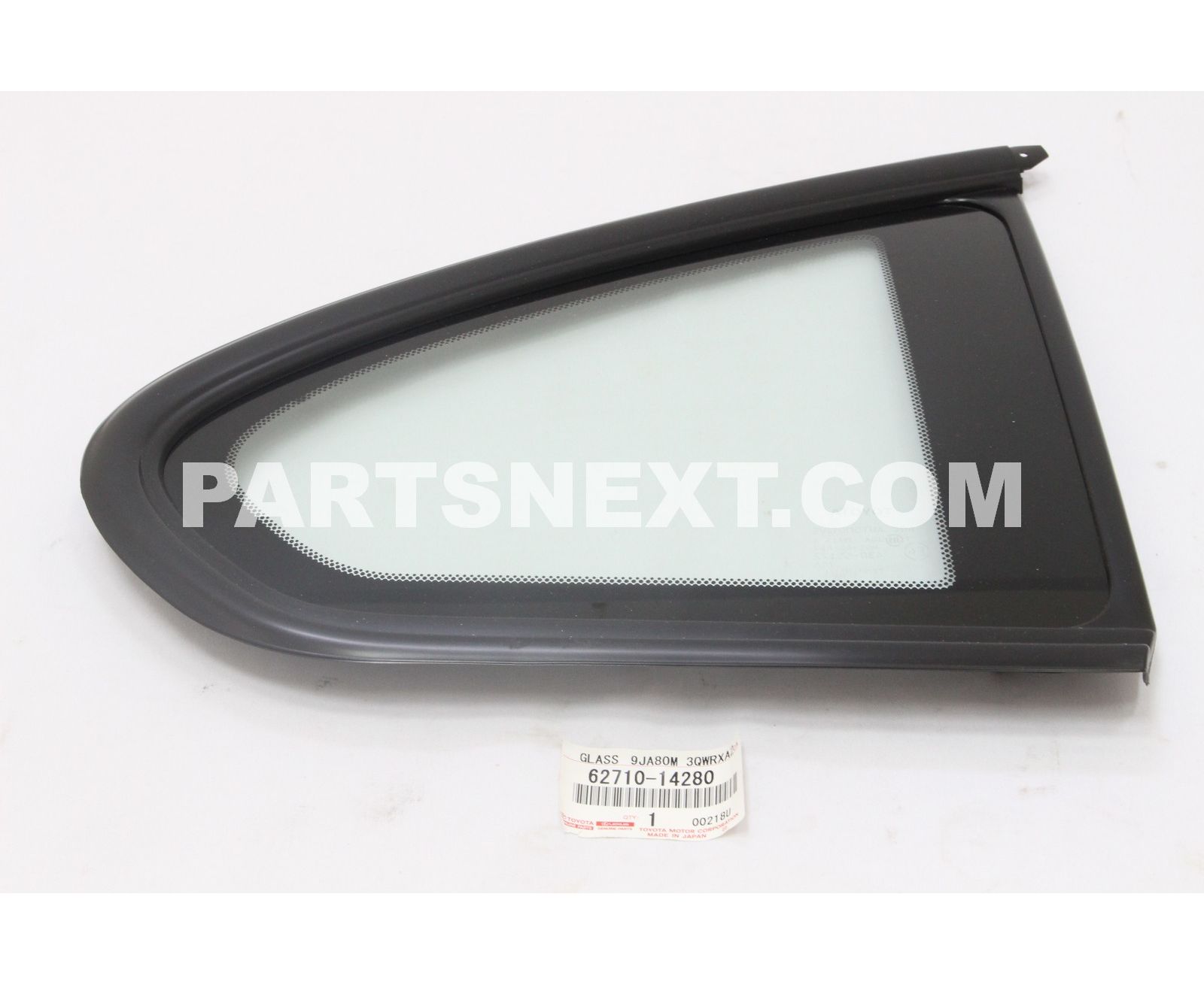 Toyota :: 62710-14280 WINDOW ASSY, QUARTER, RH