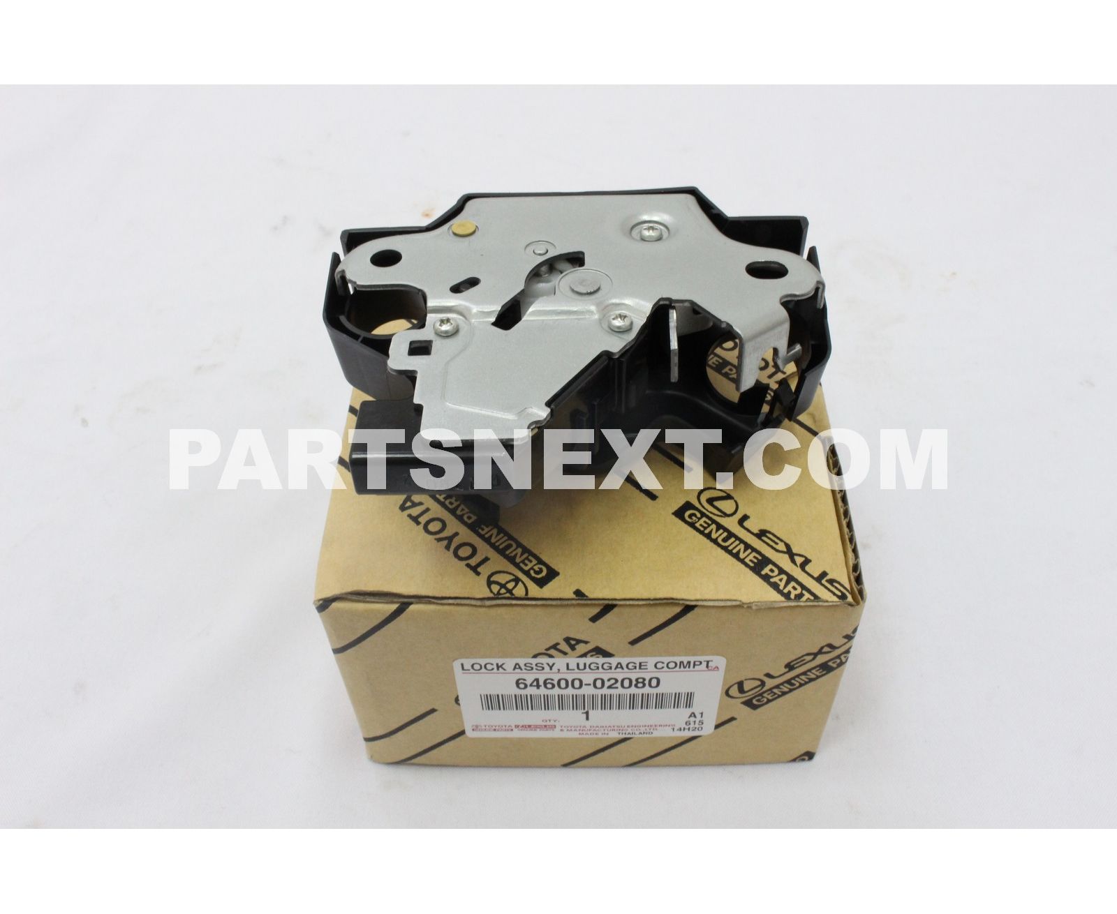 Toyota :: 64600-02080 LOCK ASSY, LUGGAGE COMPARTMENT DOOR
