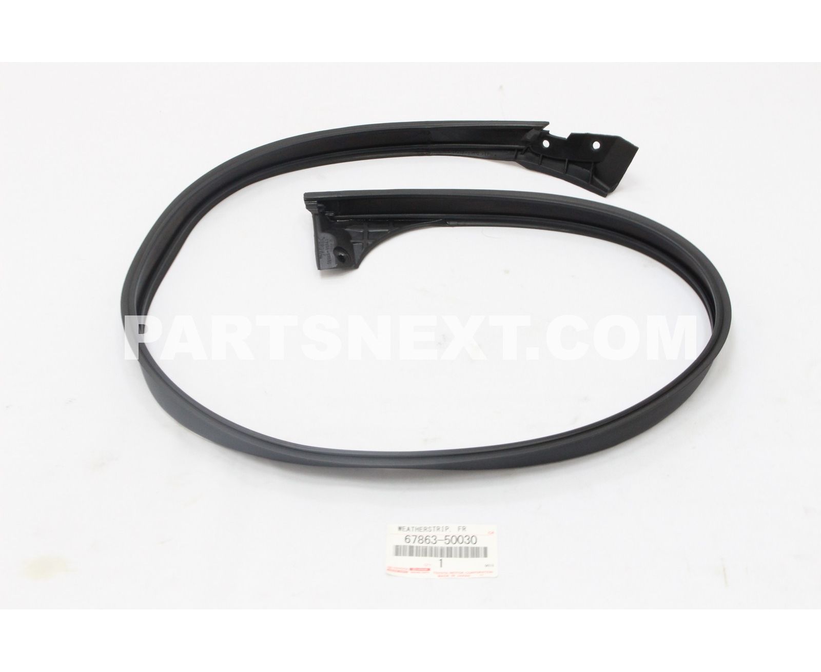 Toyota :: 67863-50030 WEATHERSTRIP, FRONT DOOR, UPPER RH