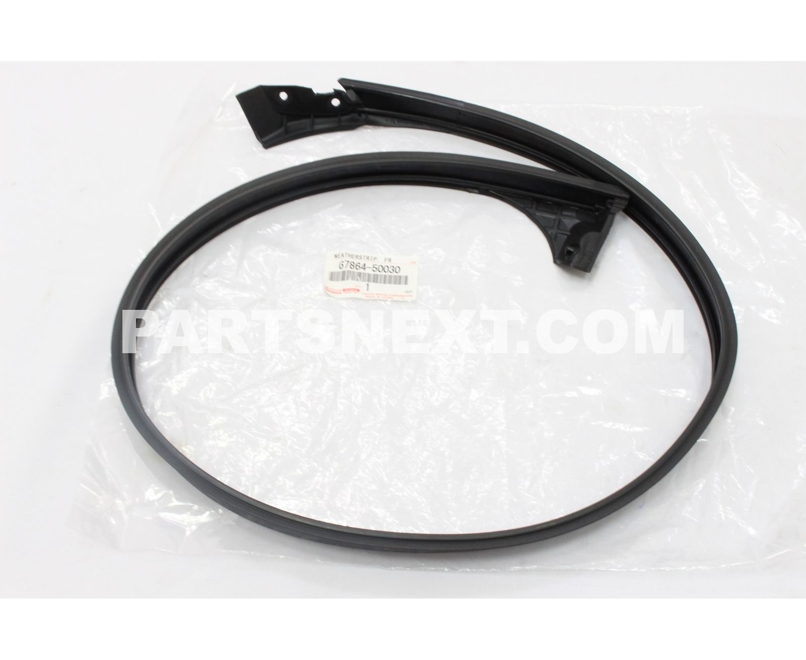 Toyota :: 67864-50030 WEATHERSTRIP, FRONT DOOR, UPPER, LH