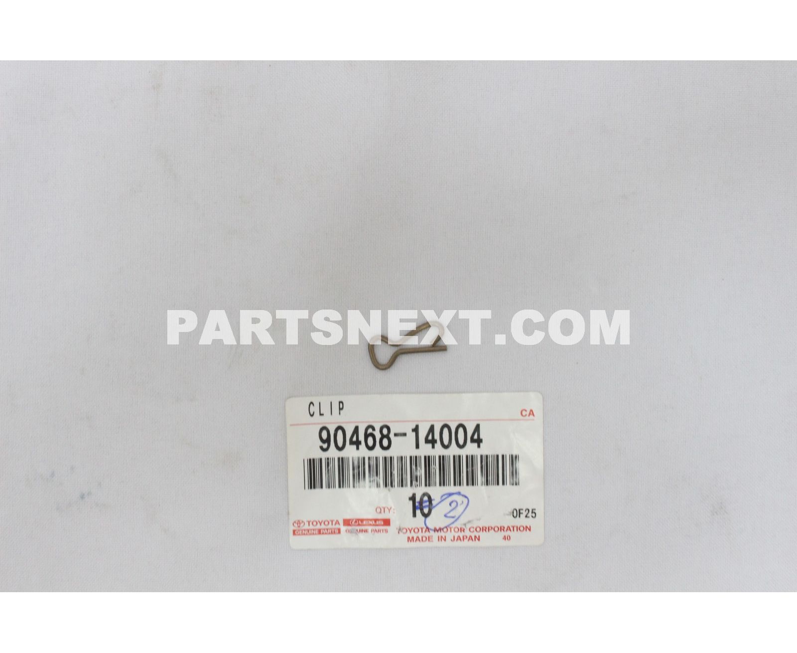 Toyota :: 90468-14004 UNION, AUXILIARY FUEL BAND