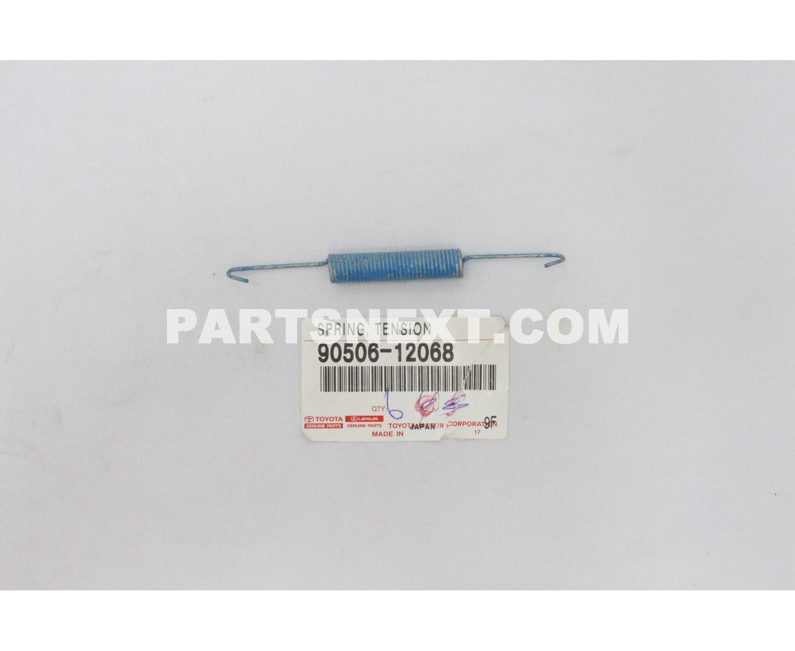 Toyota :: 90506-12068 SPRING, TENSION, NO.3(FOR PARKING BRAKE SHOE RETURN)