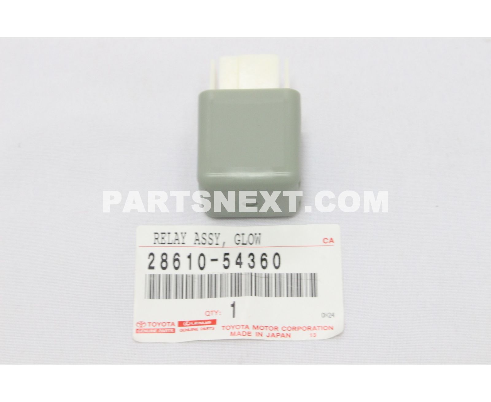 Toyota :: 28610-54360 RELAY ASSY, GLOW PLUG