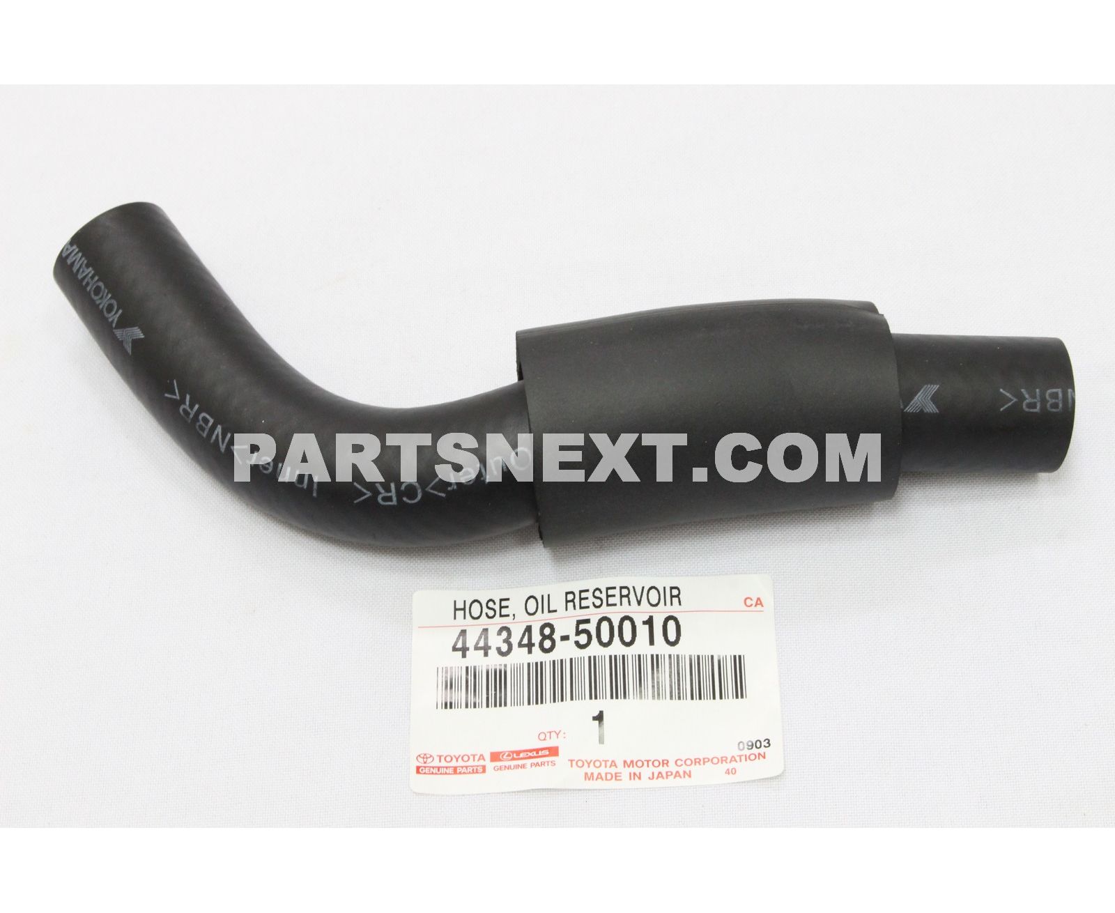 Toyota :: 44348-50010 HOSE, OIL RESERVOIR TO PUMP, NO.1