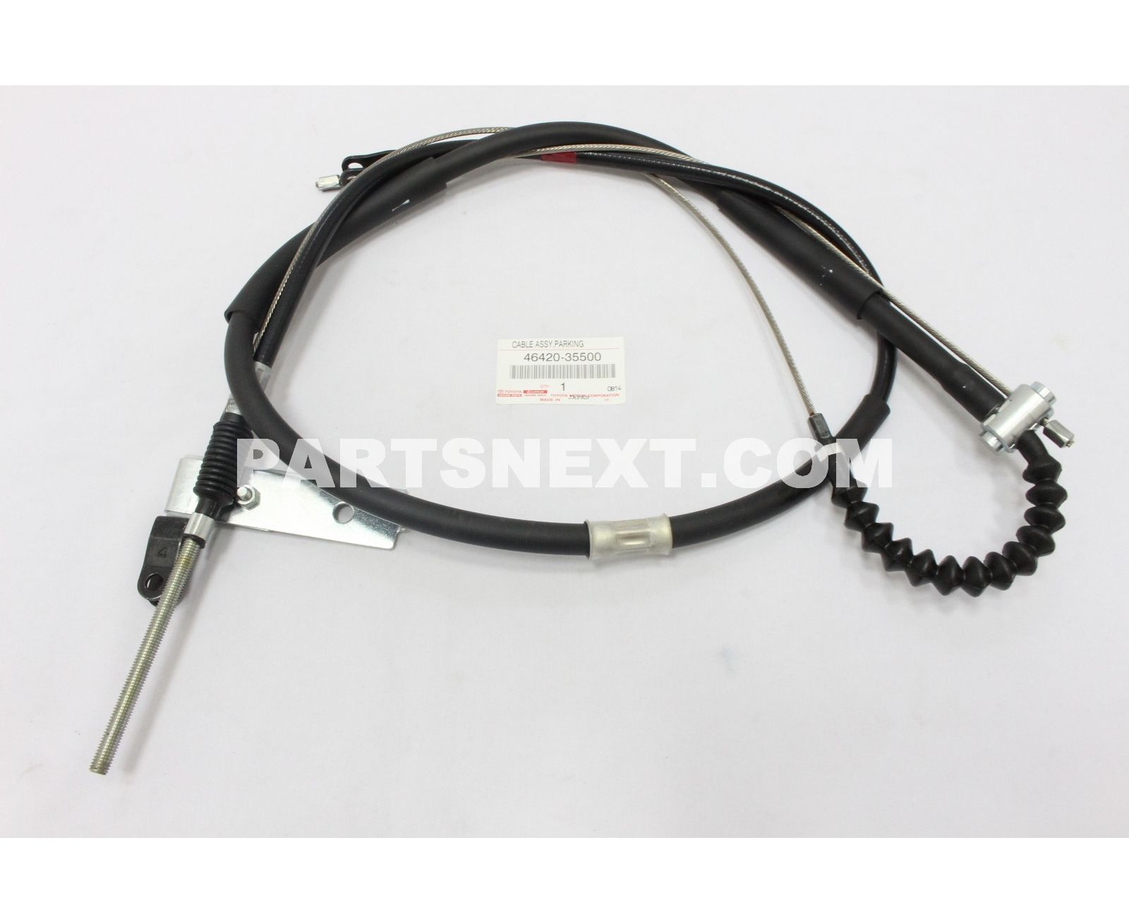 Toyota :: 46420-35500 CABLE ASSY, PARKING BRAKE, NO.2