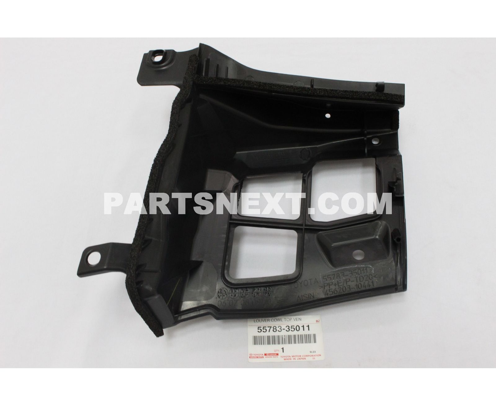 Toyota :: 55783-35011 LOUVER, COWL TOP VENTILATOR, RH