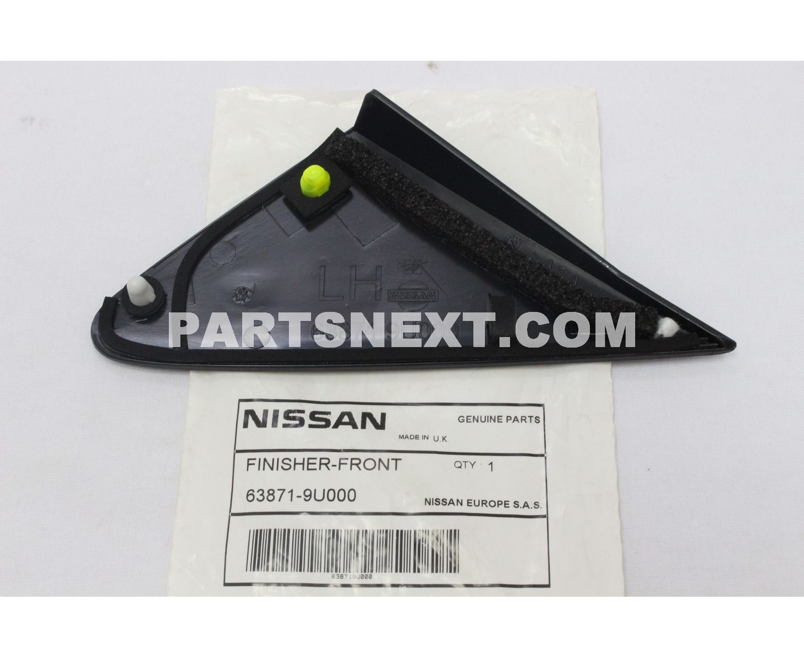 Nissan :: 63871-9U000 FINISHER-FRONT FENDER,LH