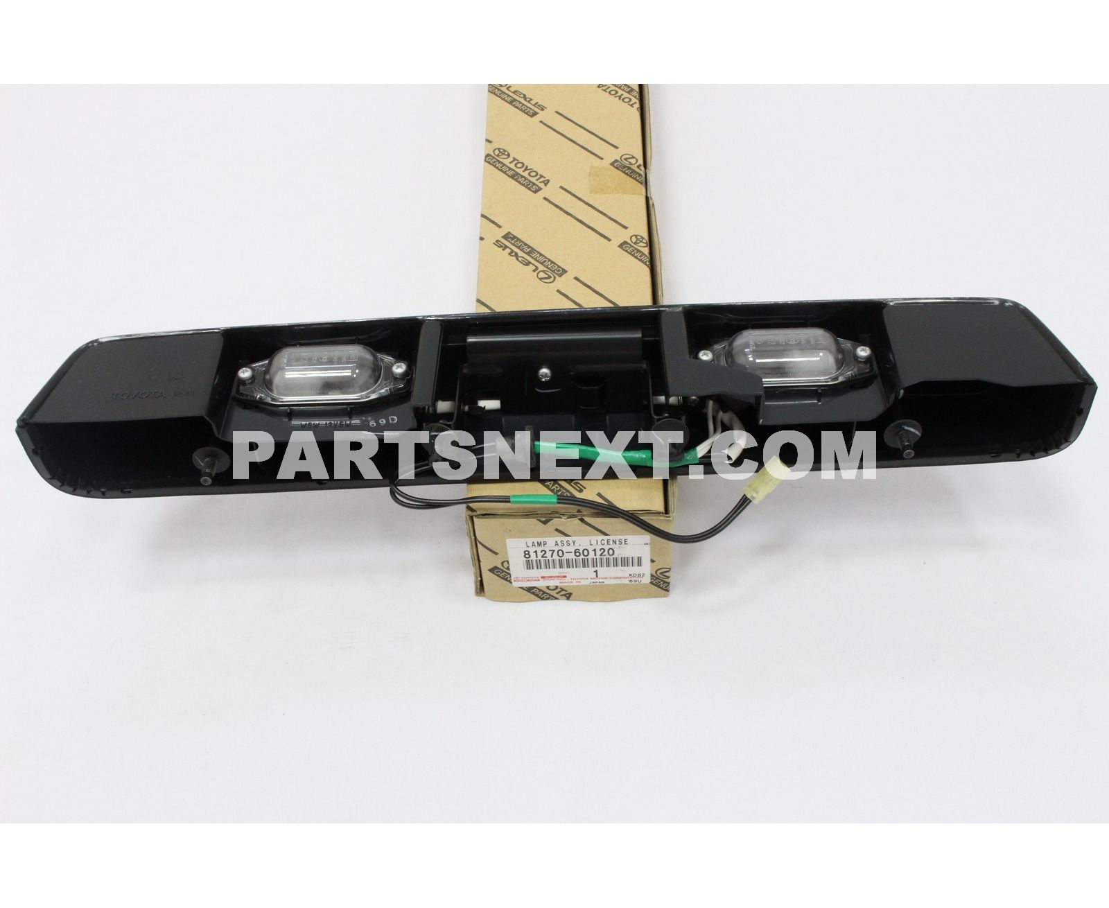 Toyota :: 81270-60120 LAMP ASSY, LICENSE PLATE