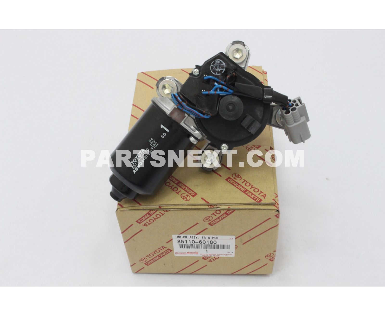 Toyota :: 85110-60180 MOTOR ASSY, WINDSHIELD WIPER