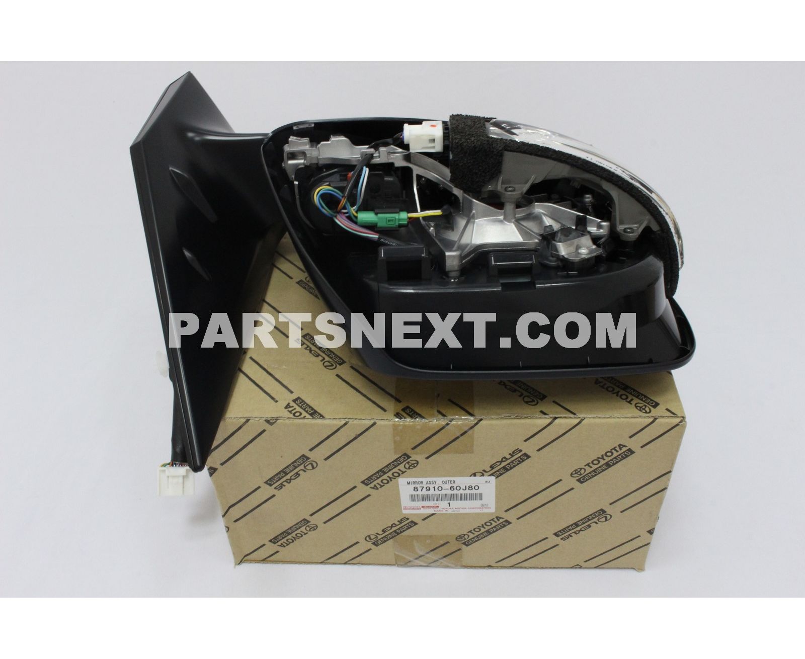 Toyota :: 87910-60J80 MIRROR ASSY, OUTER REAR VIEW, RH