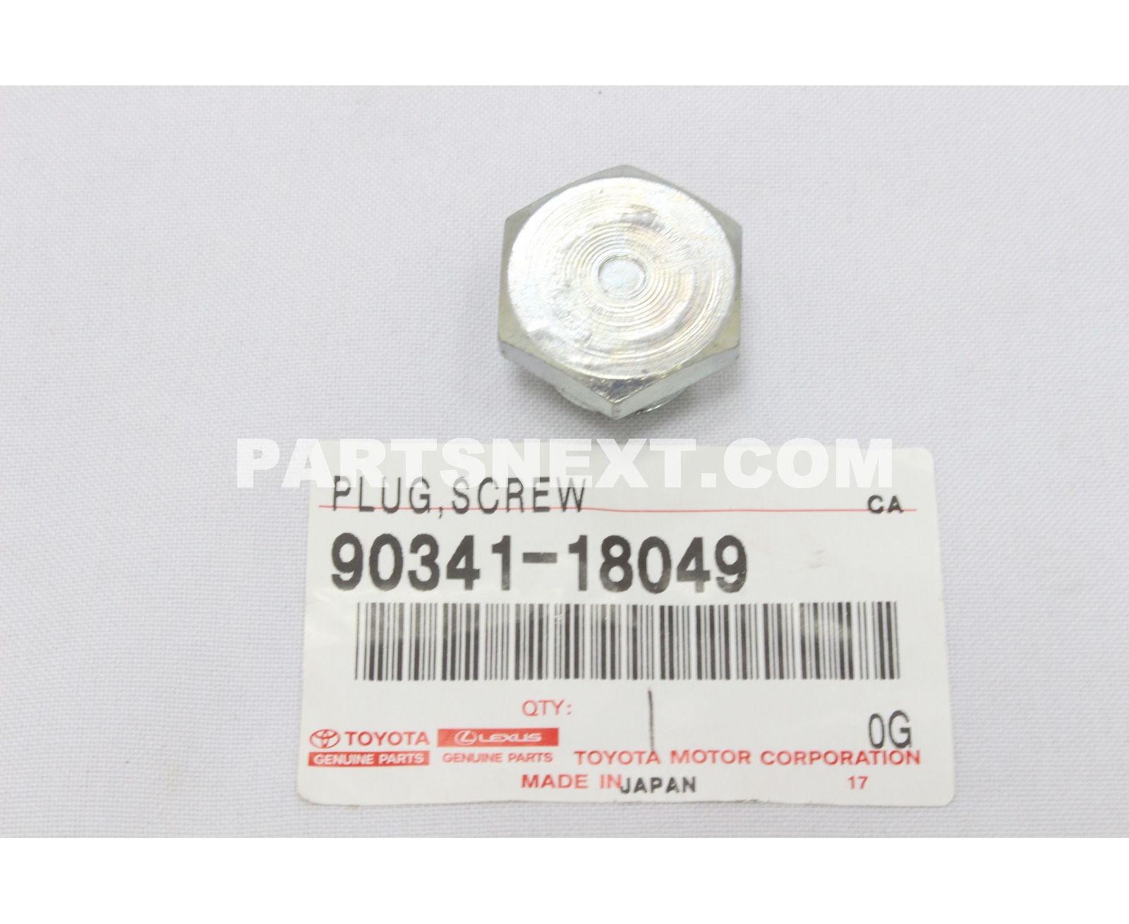 Toyota :: 90341-18049 PLUG