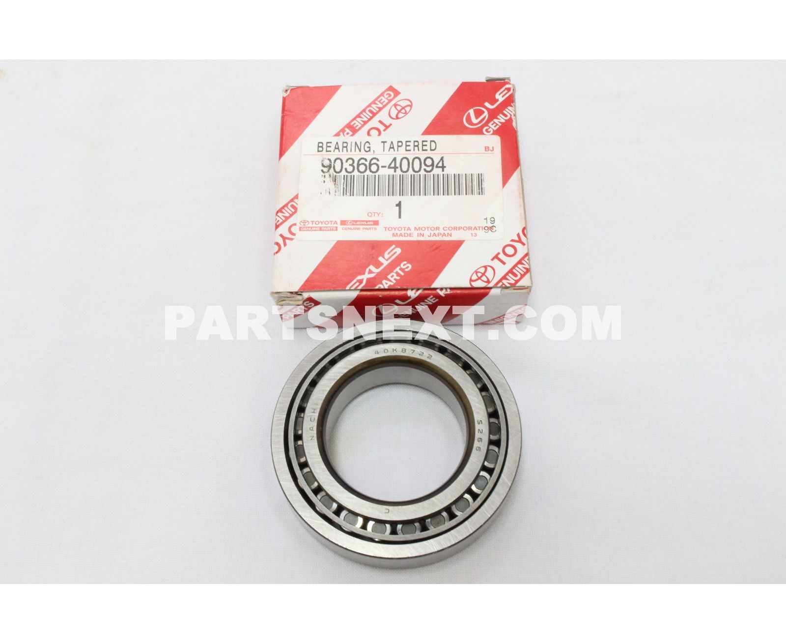 Toyota :: 90366-40094 BEARING(FOR REAR DIFFERENTIAL CASE)