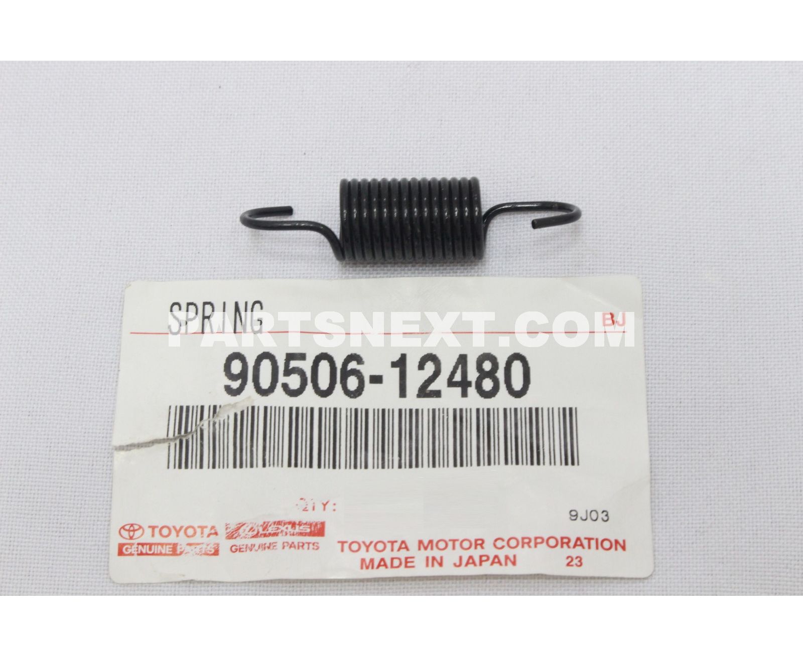 Toyota :: 90506-12480 SPRING(FOR AUXILIARY FUEL CARRIER)