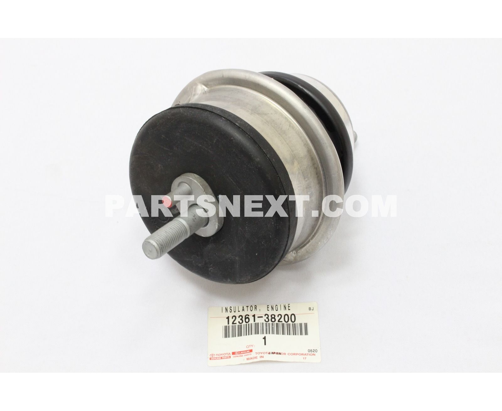 Toyota :: 12361-38200 INSULATOR, ENGINE MOUNTING, FRONT