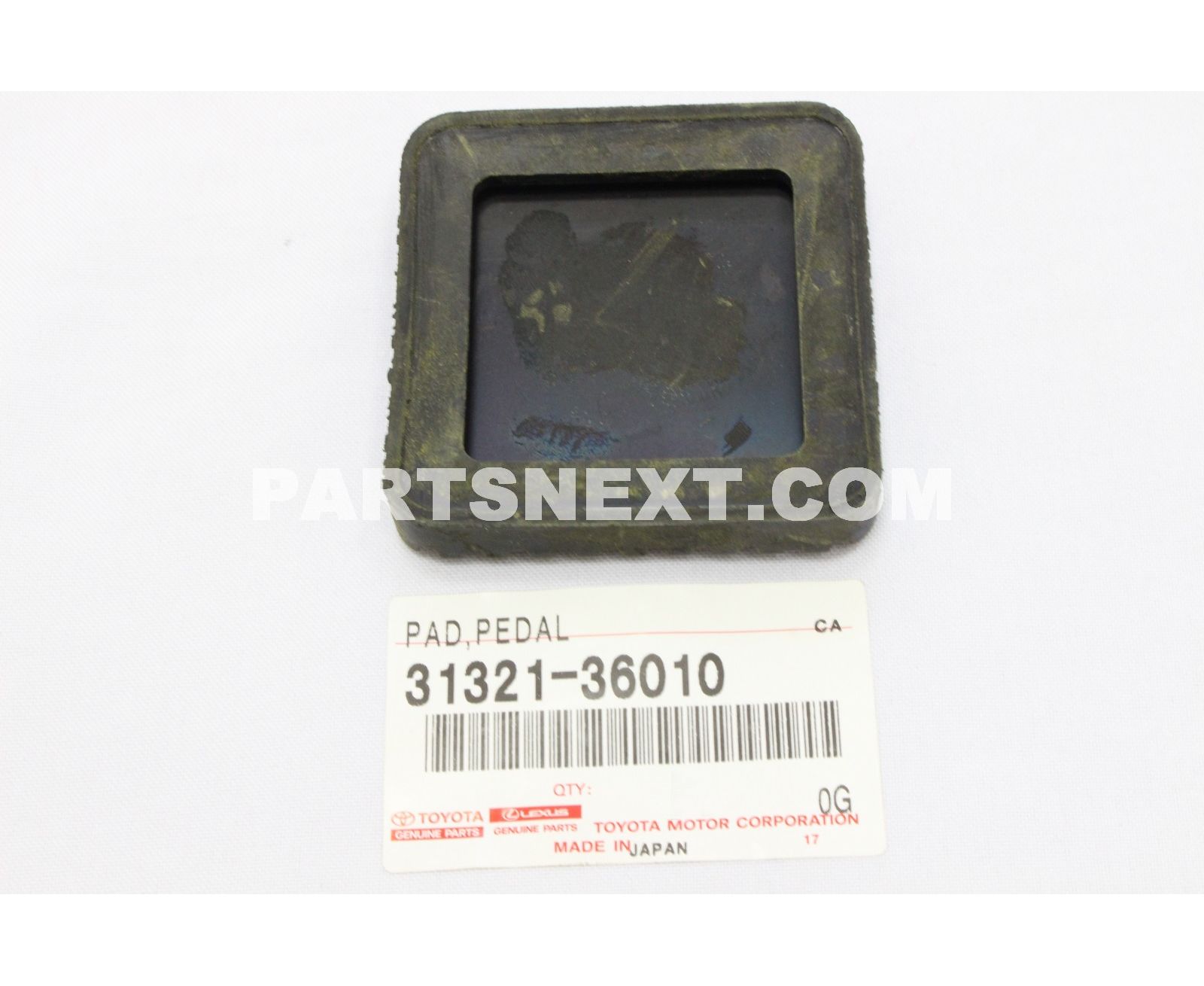 Toyota :: 31321-36010 PAD, BRAKE PEDAL
