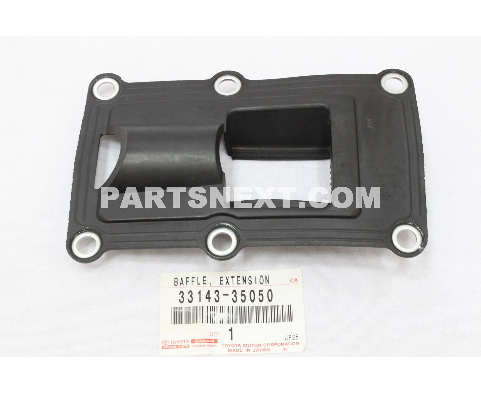 Toyota :: 33143-35050 PLATE, EXTENSION HOUSING OIL BAFFLE