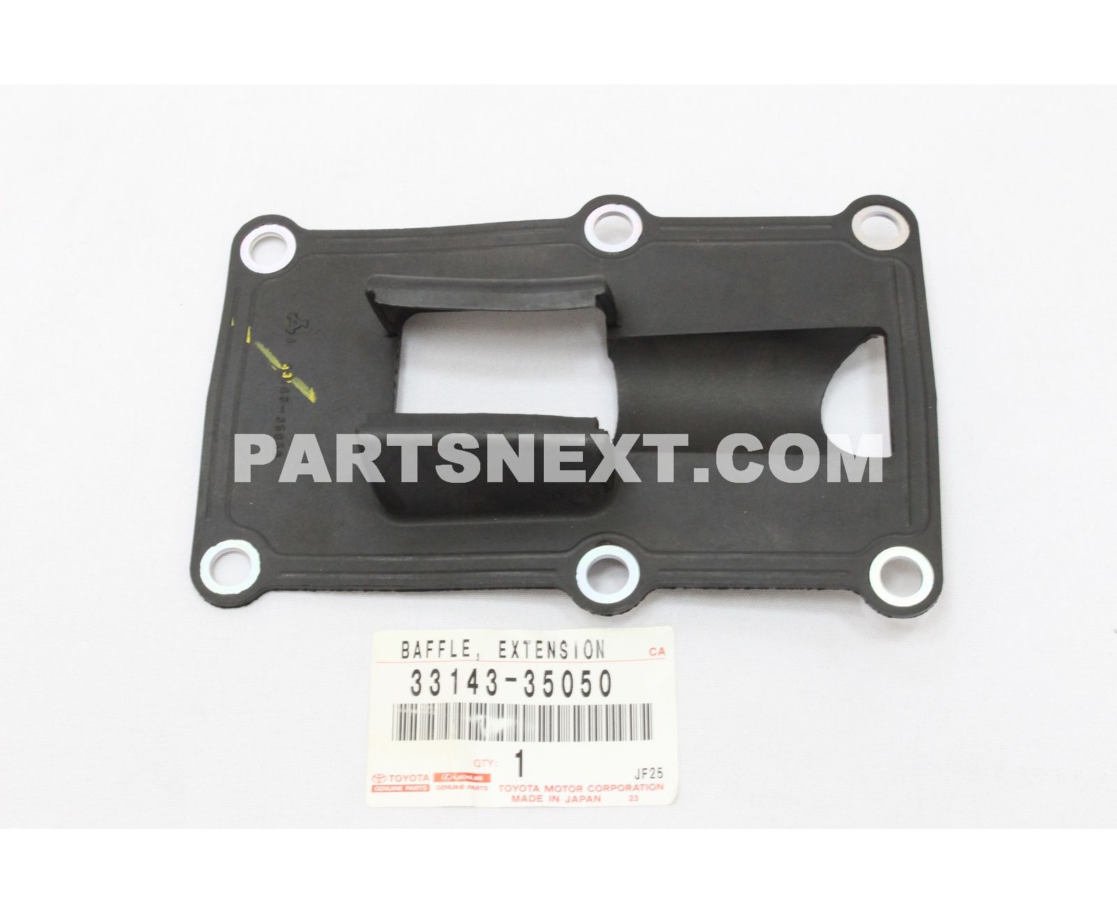 Toyota :: 33143-35050 PLATE, EXTENSION HOUSING OIL BAFFLE