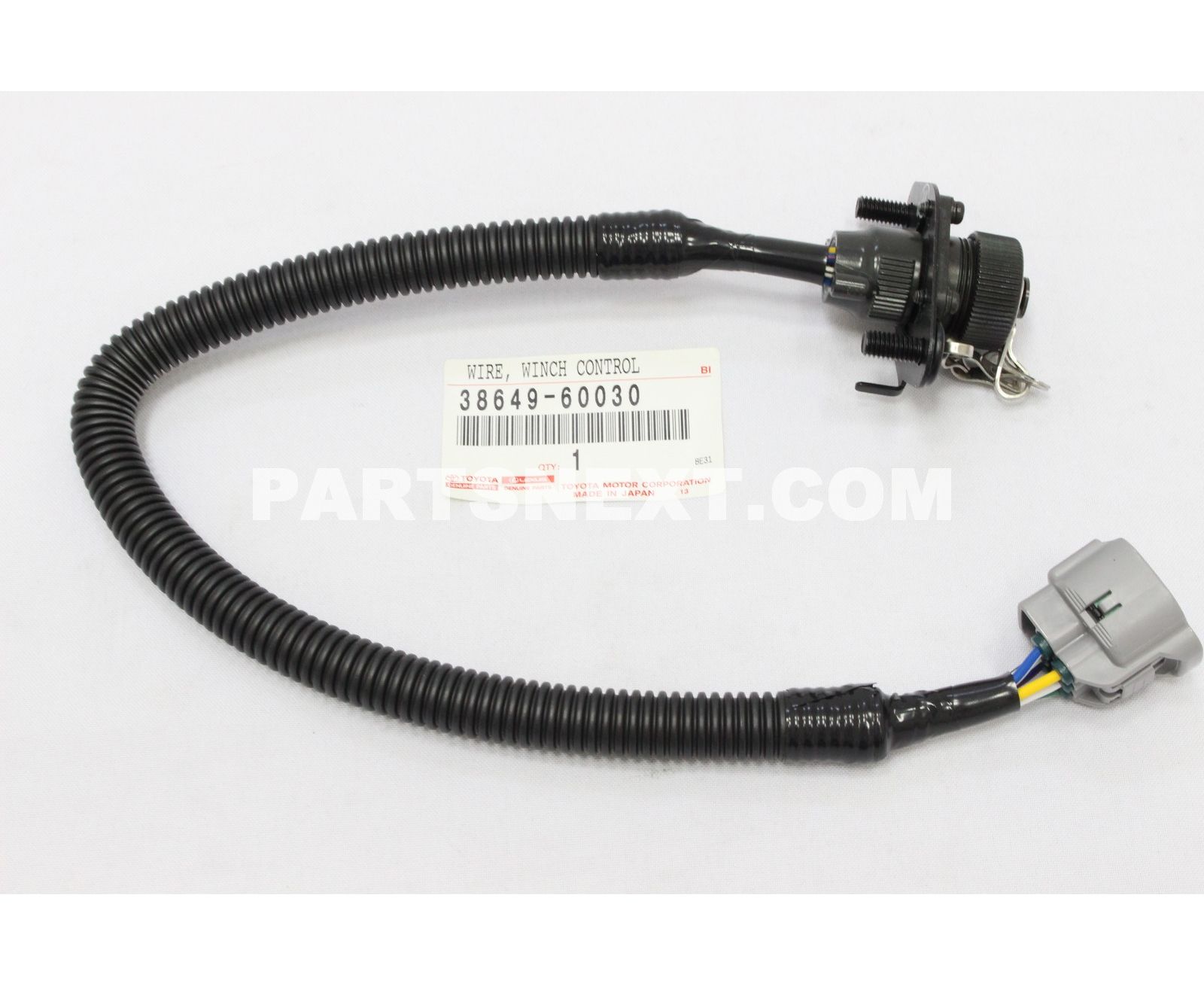 Toyota :: 38649-60030 WIRE, WINCH CONTROL