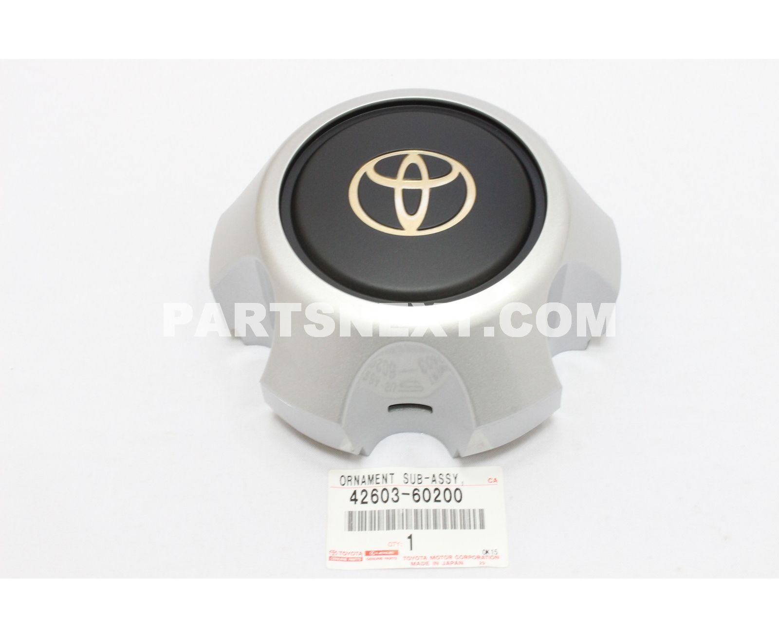 Toyota :: 42603-60200 ORNAMENT SUB-ASSY, WHEEL HUB