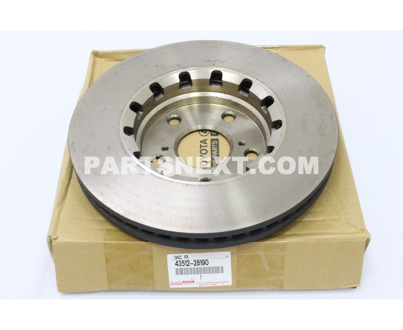 Toyota :: 43512-28190 DISC, FRONT