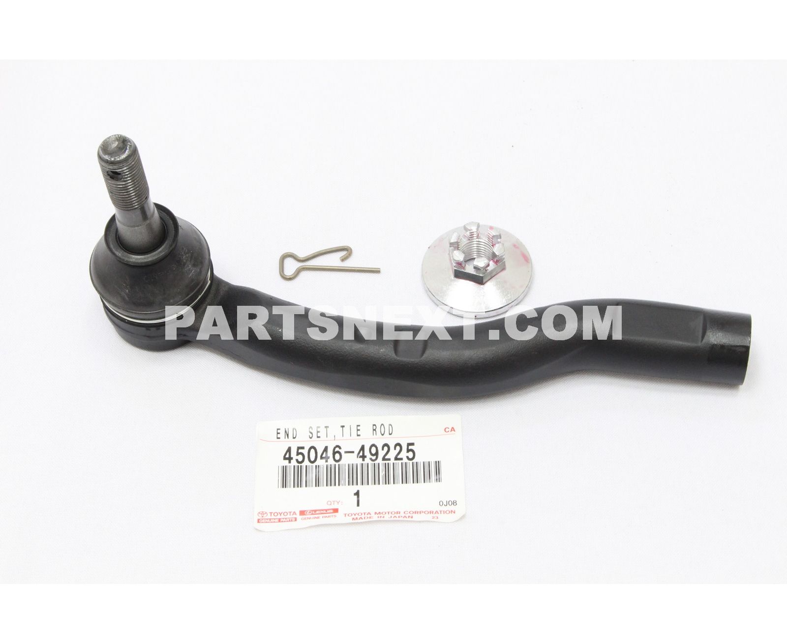 Toyota :: 45046-49225 END SUB-ASSY, TIE ROD, RH