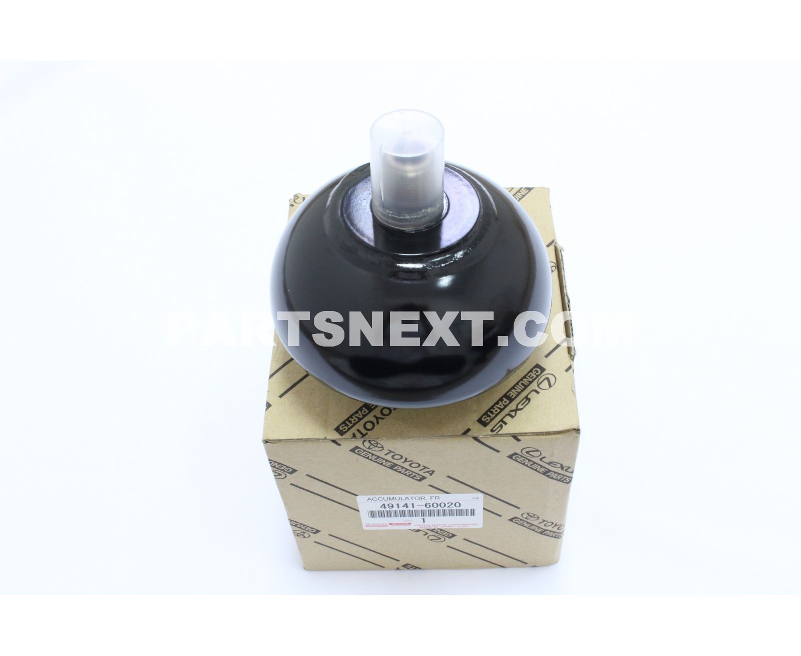 Toyota :: 49141-60020 ACCUMULATOR, FRONT SUSPENSION CONTROL, RH/LH