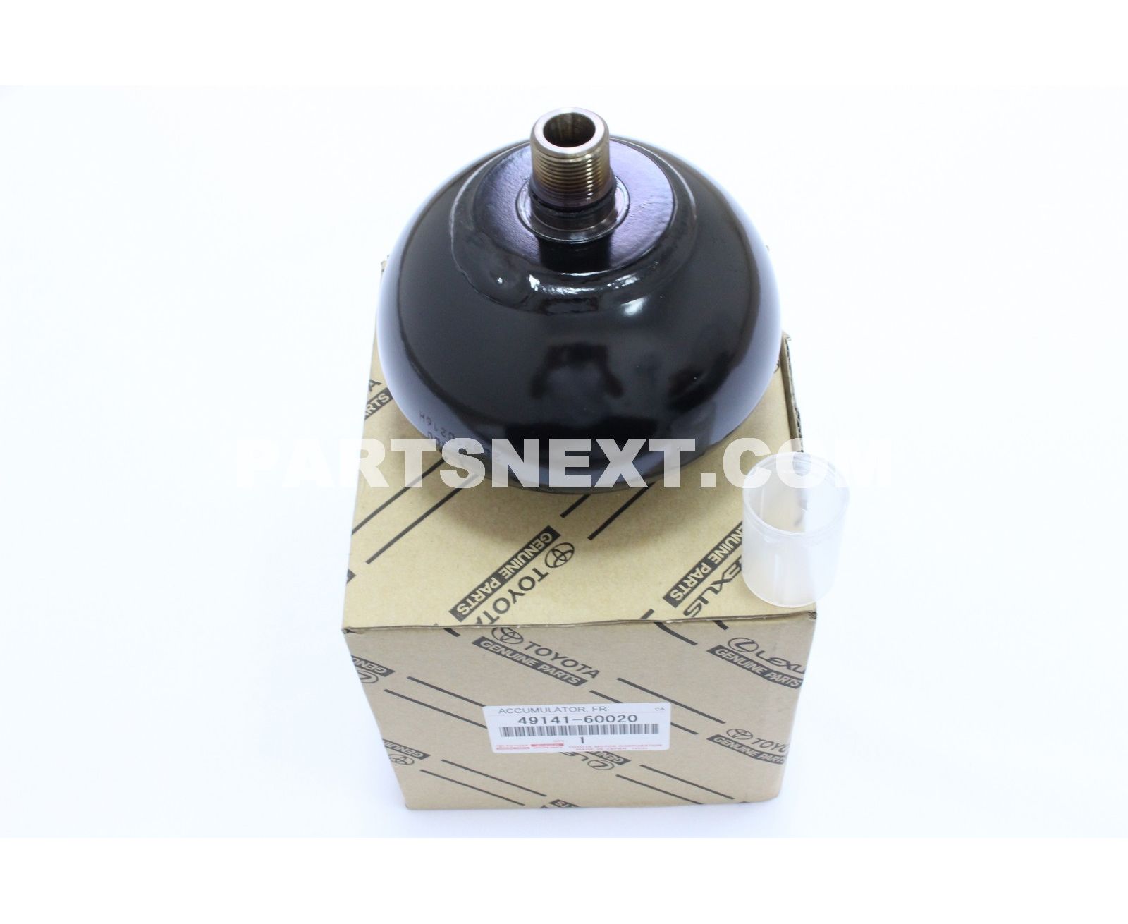 Toyota :: 49141-60020 ACCUMULATOR, FRONT SUSPENSION CONTROL, RH/LH