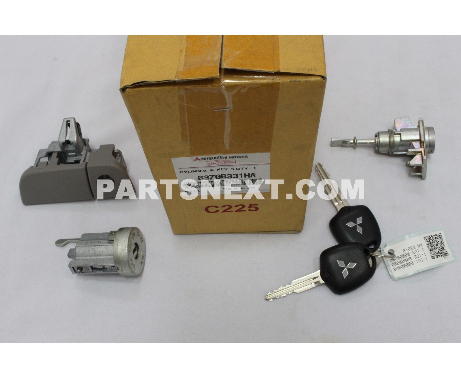Mitsubishi :: 6370B331HA CYLINDER & KEY SET,LOCK