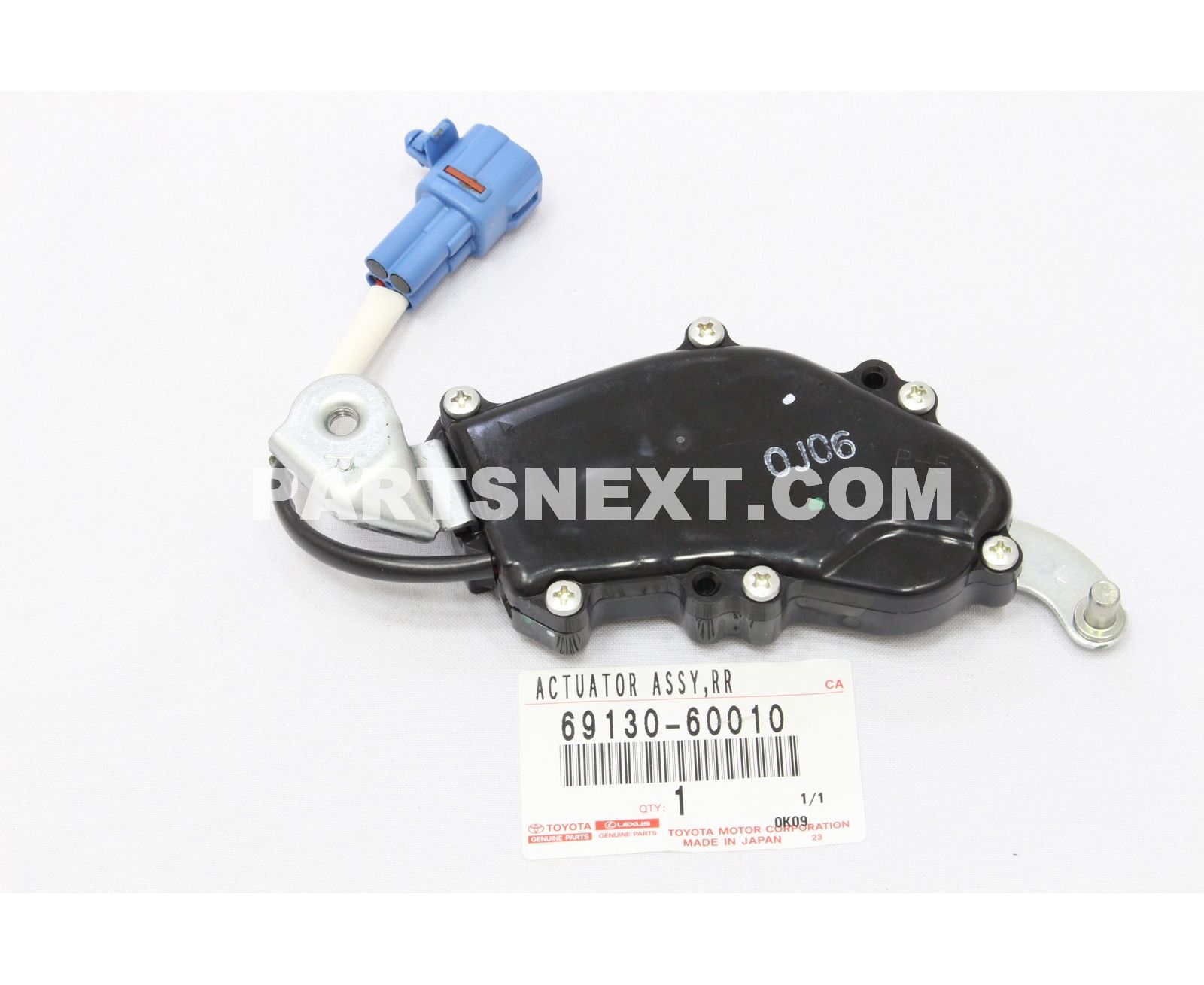 Toyota :: 69130-60010 ACTUATOR ASSY, REAR DOOR LOCK, RH