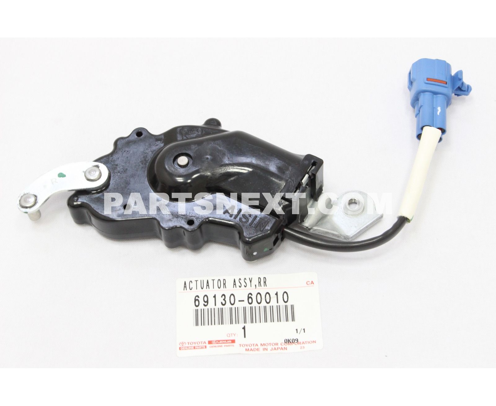 Toyota :: 69130-60010 ACTUATOR ASSY, REAR DOOR LOCK, RH