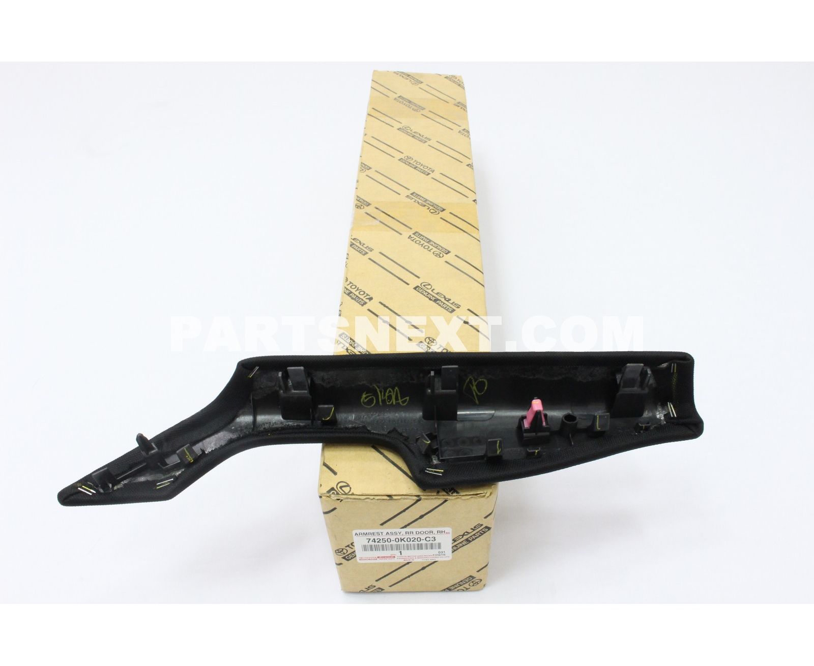 Toyota :: 74210-0K060-C3 ARMREST ASSY, FR
