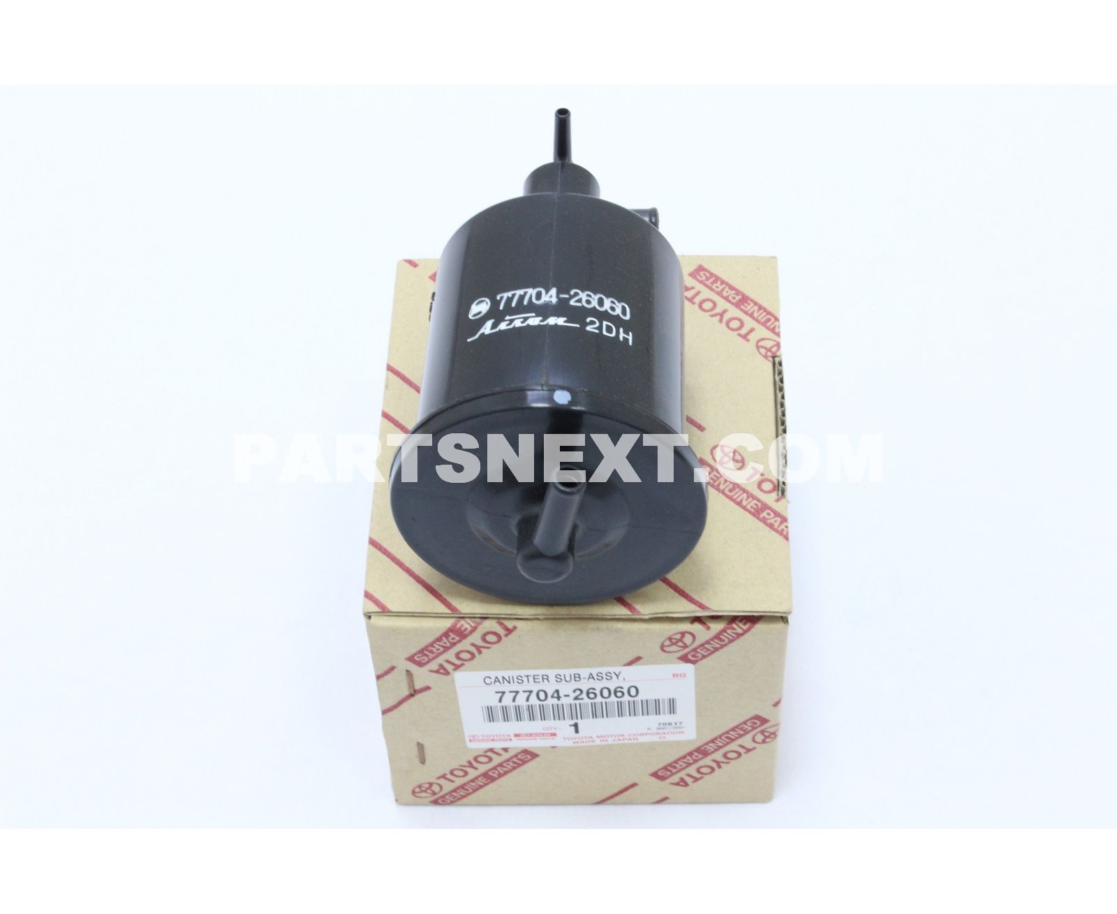 Toyota :: 77704-26060 CANISTER ASSY, CHARCOAL