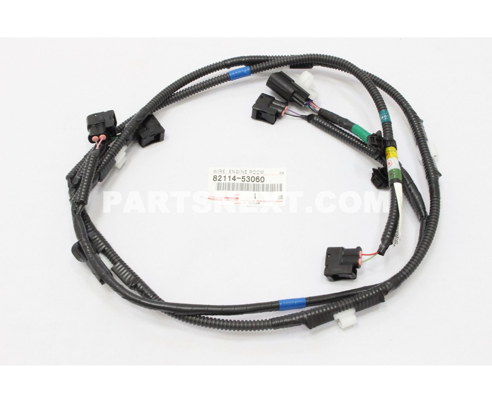 Toyota :: 82114-53060 WIRE, ENGINE ROOM, NO.4