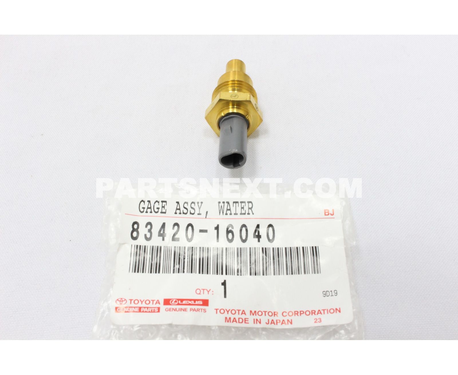 Toyota :: 83420-16040 GAGE ASSY, OIL TEMPERATURE SENDER