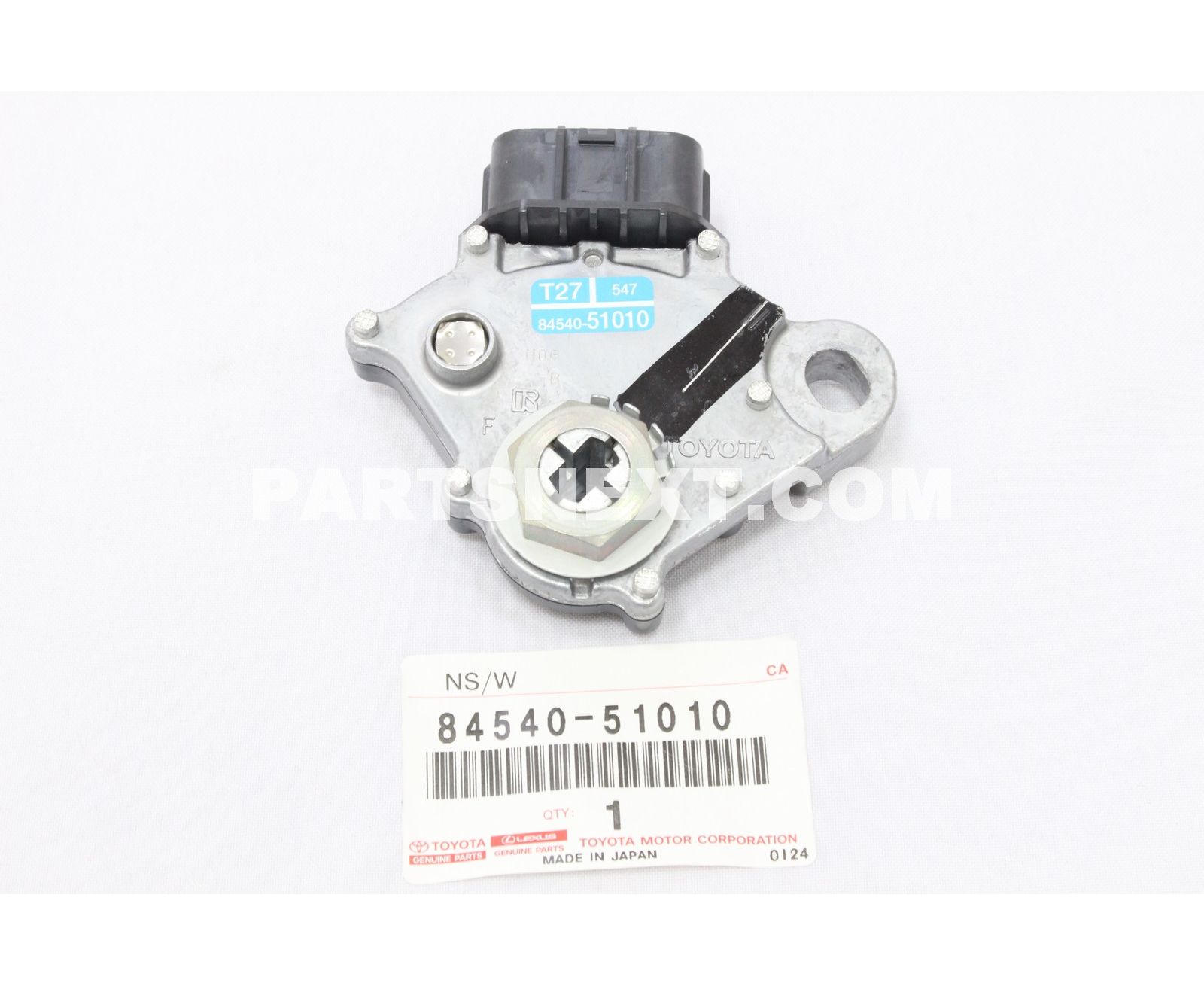 Toyota :: 84540-51010 SWITCH ASSY, NEUTRAL START