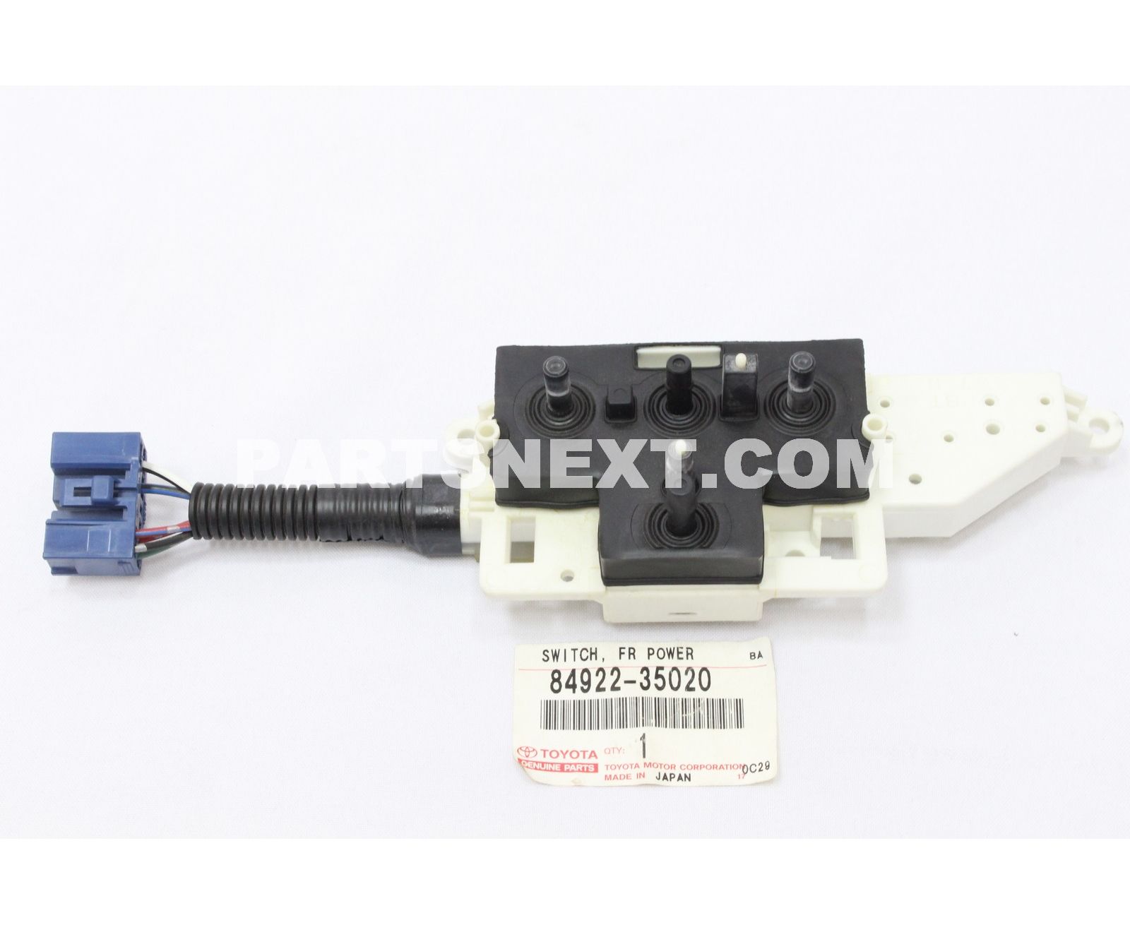 Toyota :: 84922-35020 SWITCH, FRONT POWER SEAT, RH