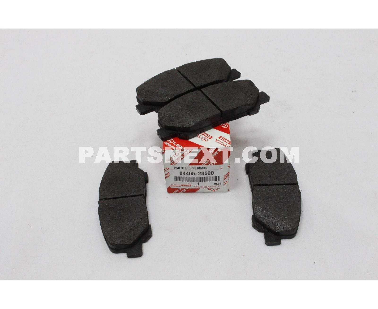 Toyota :: 04465-28520 PAD KIT, DISC BRAKE, FRONT