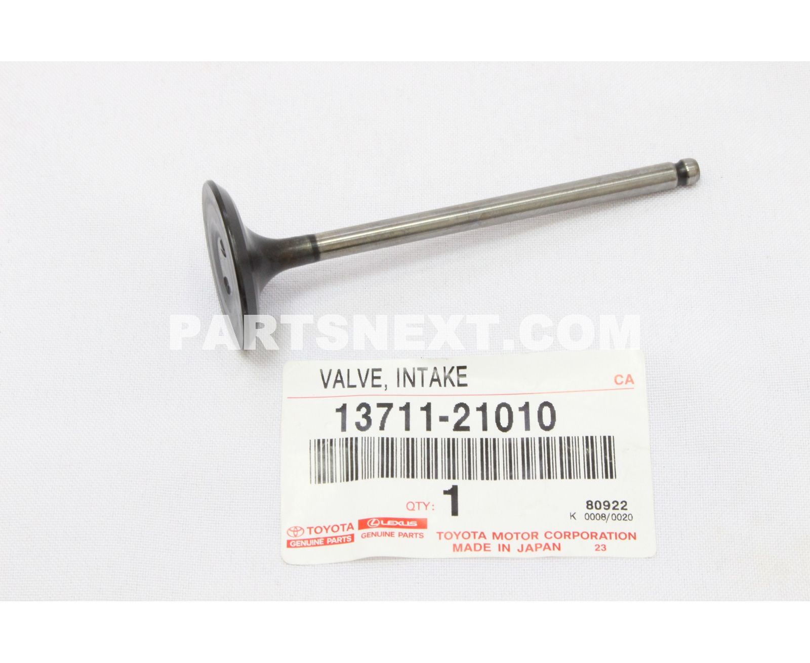 Toyota :: 13711-21010 VALVE, INTAKE
