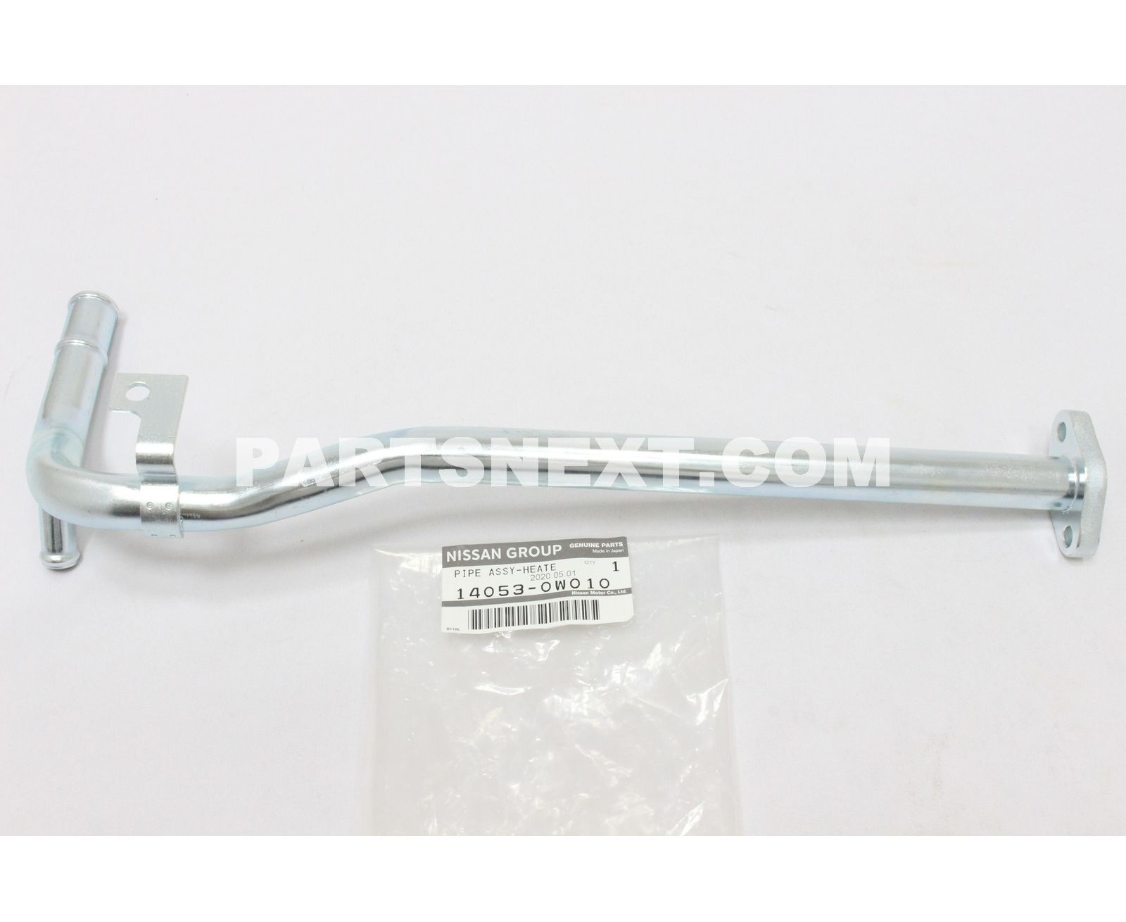 Nissan :: 14053-0W010 PIPE ASSY-HEATER RETURN,FRONT