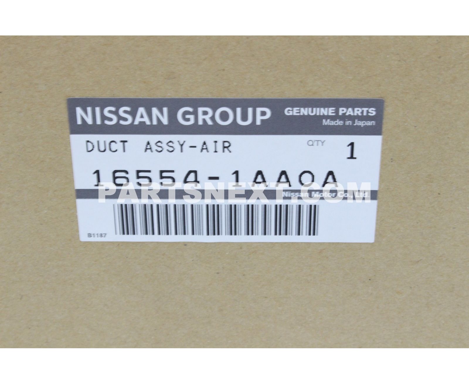 Nissan :: 16554-1AA0A DUCT-AIR