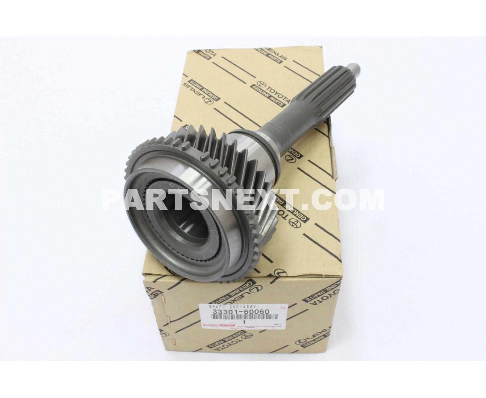 Toyota :: 33301-60060 SHAFT, INPUT