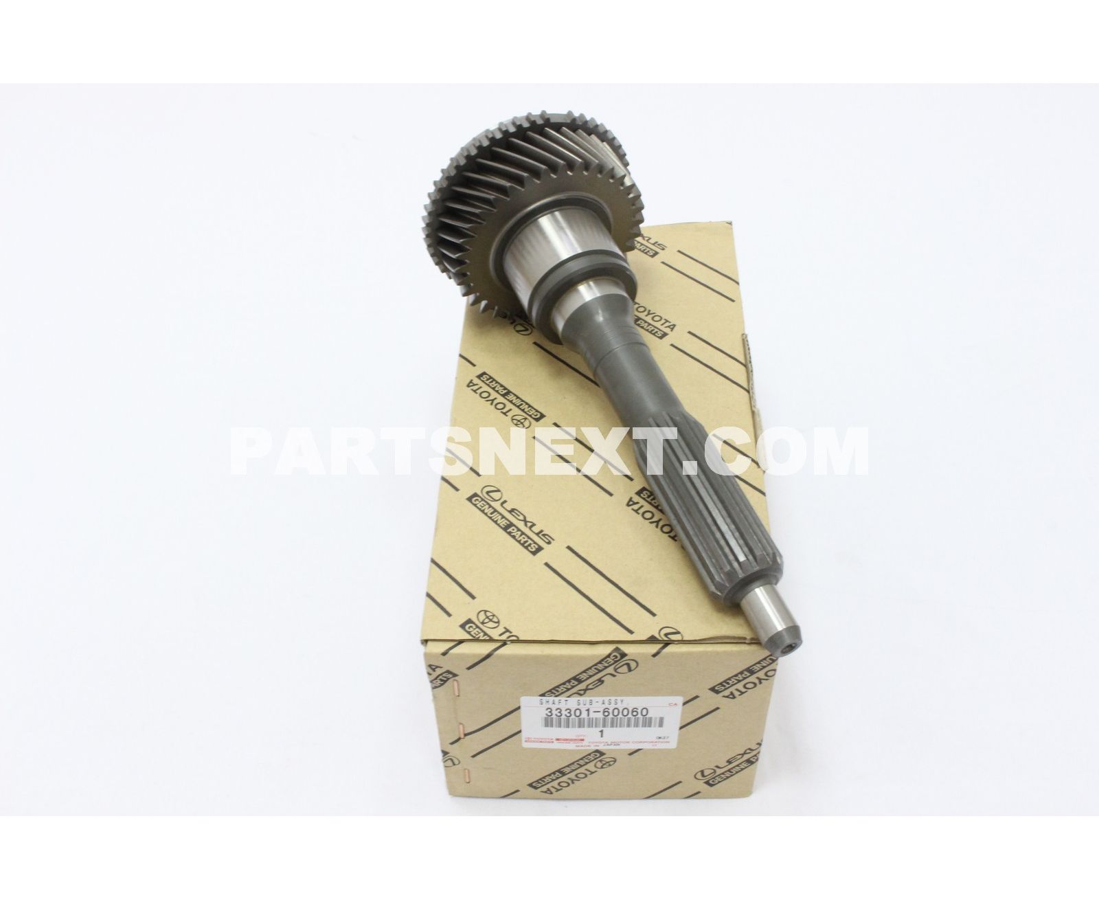 Toyota :: 33301-60060 SHAFT, INPUT