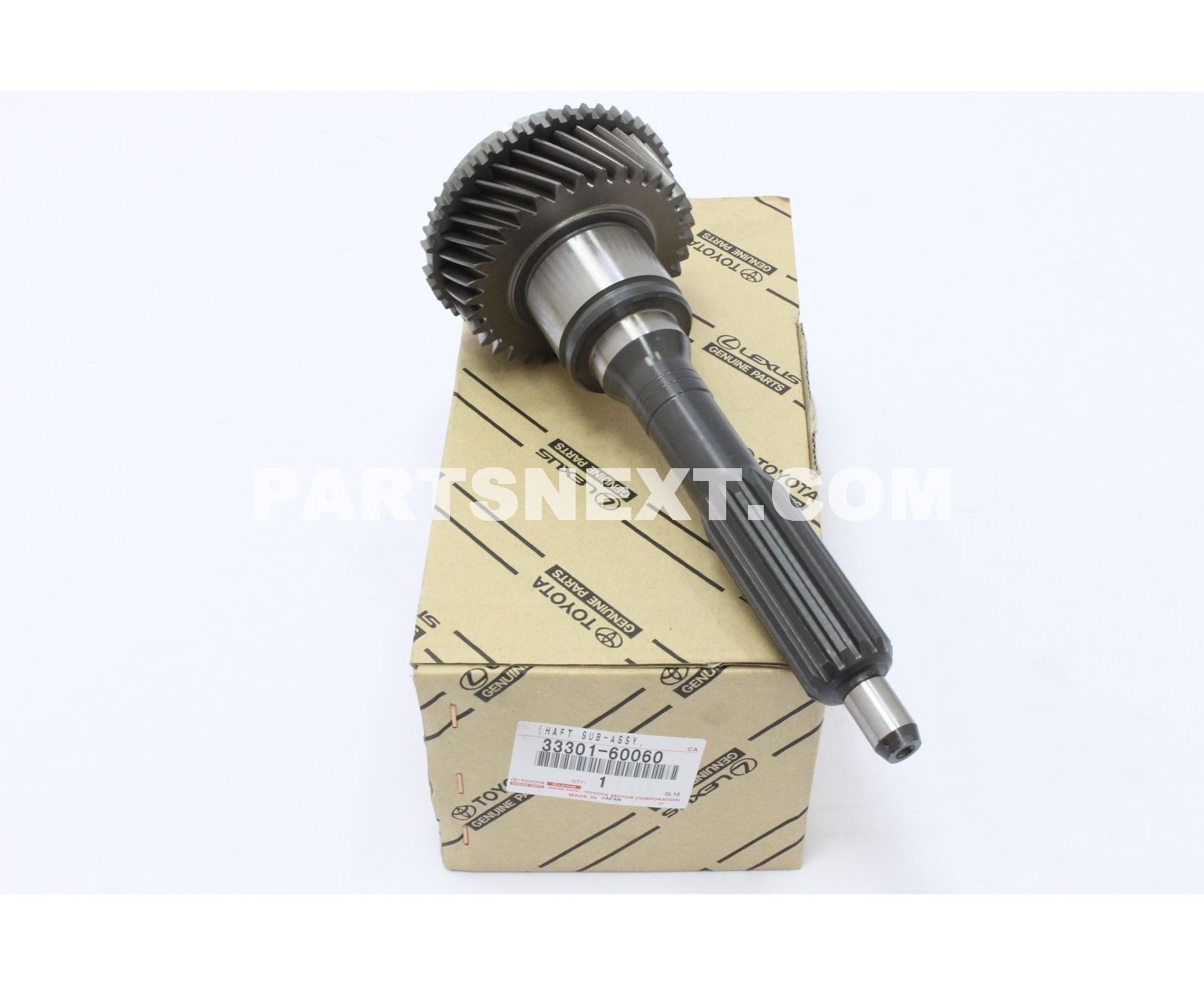 Toyota :: 33301-60060 SHAFT, INPUT