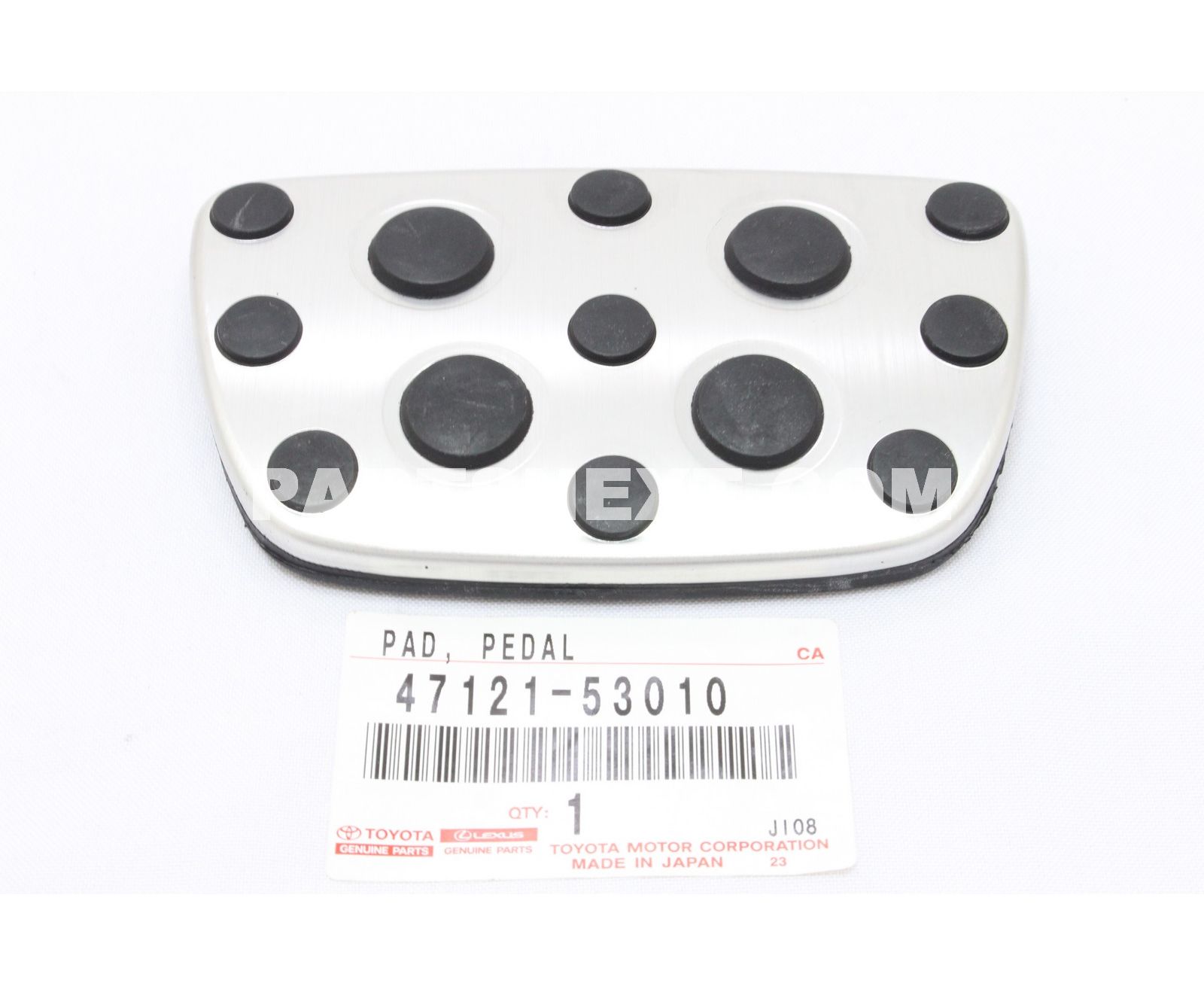 Toyota :: 47121-53010 PAD, BRAKE PEDAL